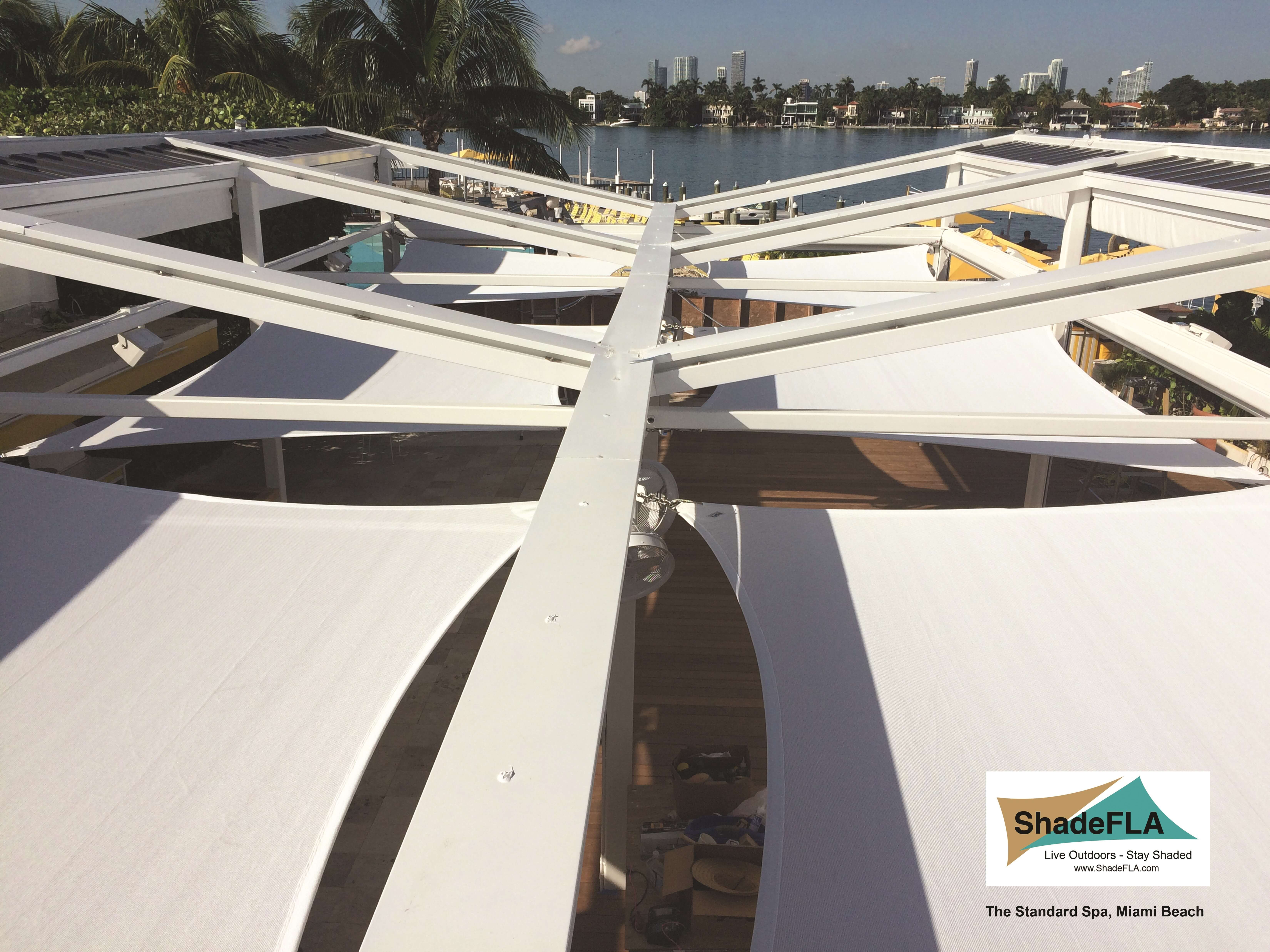 The Standard Spa, Miami Beach tension structure | Shade FLA